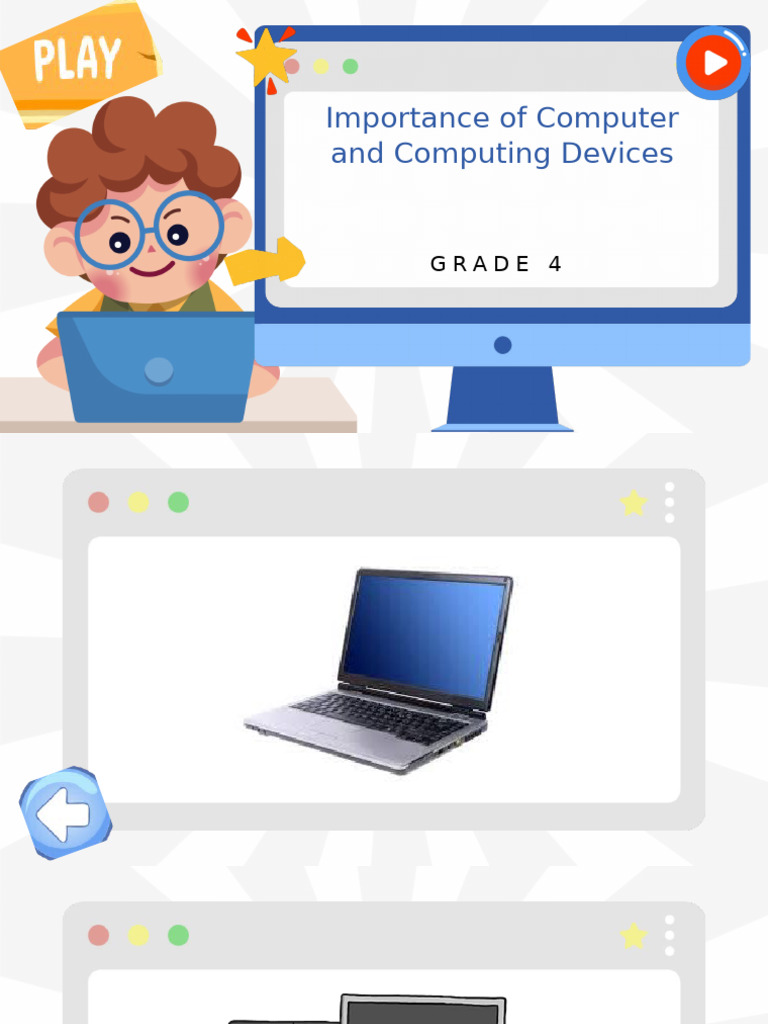 Grade 4 - Importance of A Computing Device | PDF
