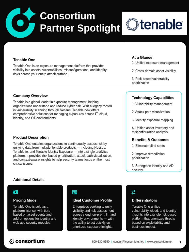 Tenable One Spotlight 2025 | PDF | Computing | Information Technology