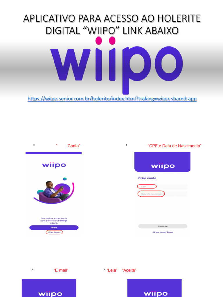 Passo A Passo para Acesso Ao Holerite Digital | PDF