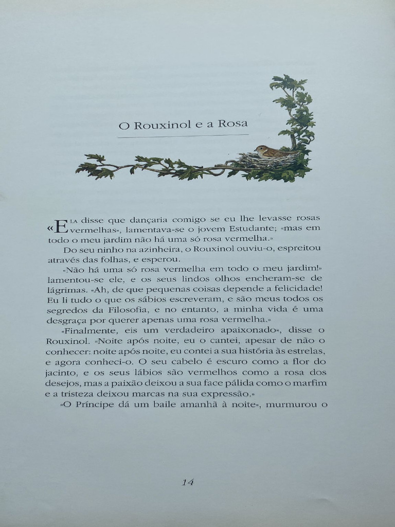 Oscar Wilde O Rouxinol e A Rosa. As Melhores Historias de Oscar Wilde ...