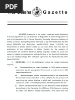 Guidelines for Chartered Electrical Safety Engineers | PDF | Electrical ...