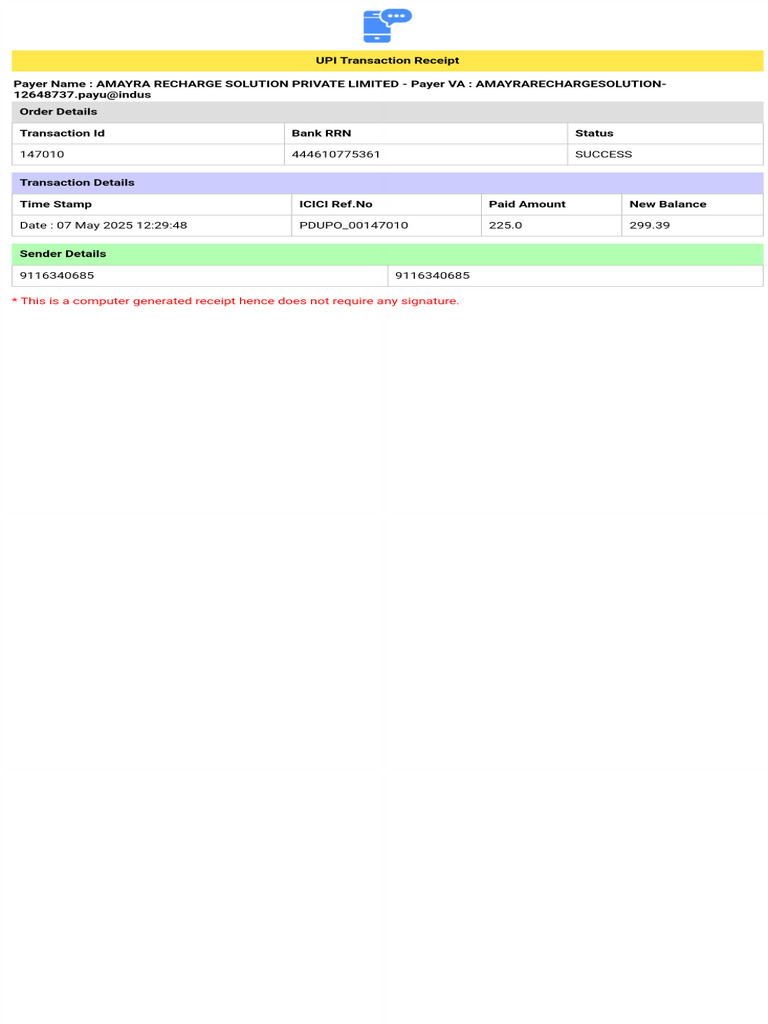 Upi 07052025 123013 | PDF
