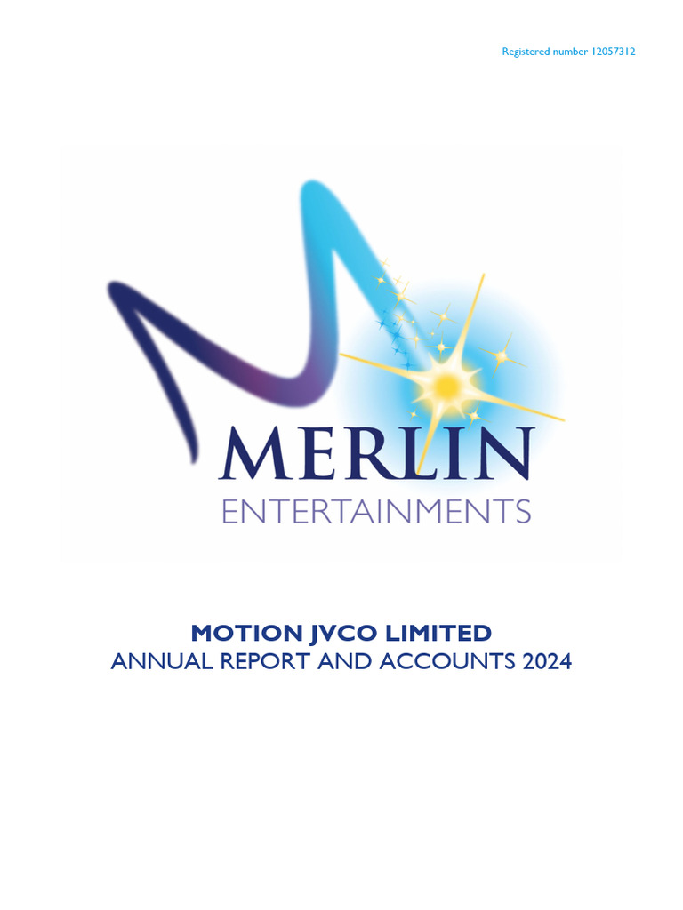 Motion JVCo Limited Annual Report 2024 | PDF | Brand | Business