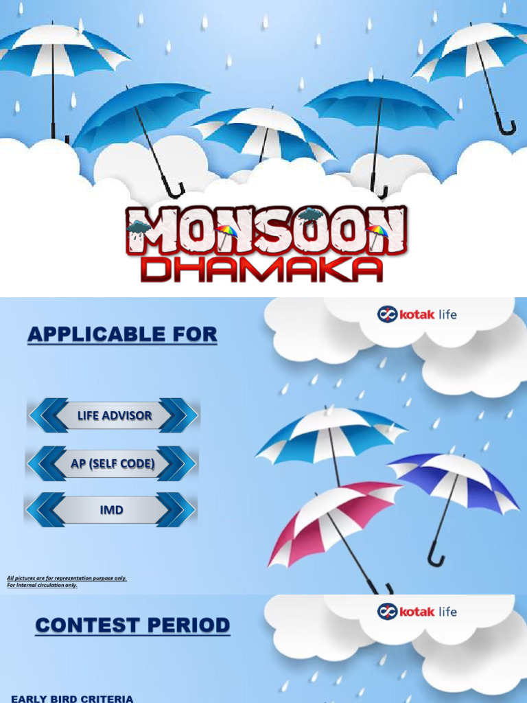 Monsoon Dhamaka - LA Contest For Jul'25 | PDF | Financial Services ...