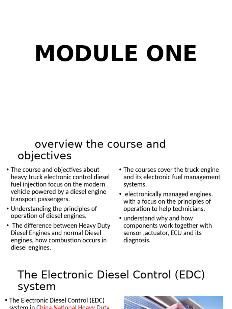 Diesel Engine Control Systems Overview | PDF | Diesel Engine | Turbocharger
