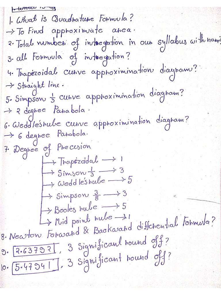 Numerical Analysis | PDF