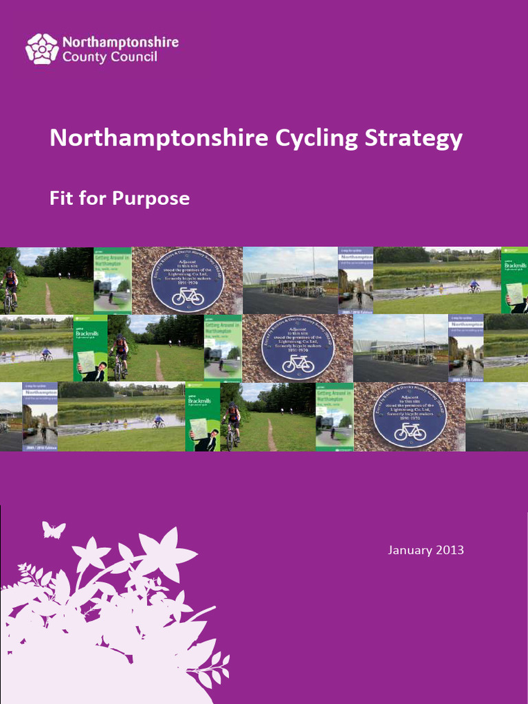 Northamptonshire Cycling Strategy Overview | PDF | Traffic Collision ...