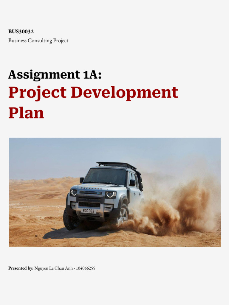 Land Rover Expansion Strategy in Indonesia | PDF | Marketing | Digital ...