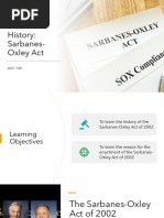 SOX Template | PDF | Sarbanes–Oxley Act | Internal Control