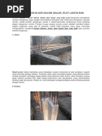 Jenis dan Fungsi Slab Beton dalam Konstruksi | PDF