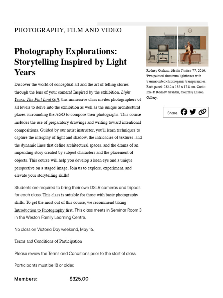 Photography Explorations - Storytelling Inspired by Light Years | PDF ...