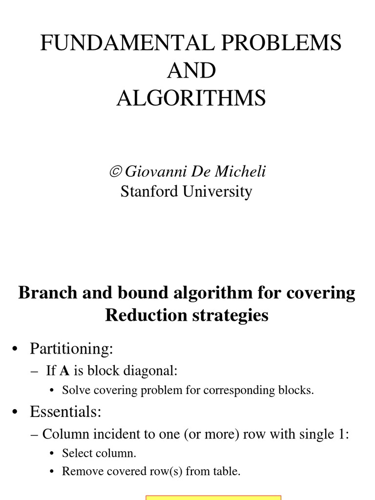 006 Branch And Bound Pdf Algorithms And Data Structures