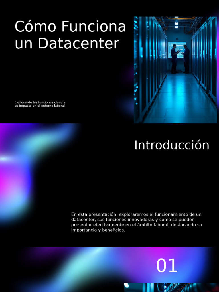 Cómo Funciona Un Datacenter | PDF | Centro de datos | Tecnologías de la información