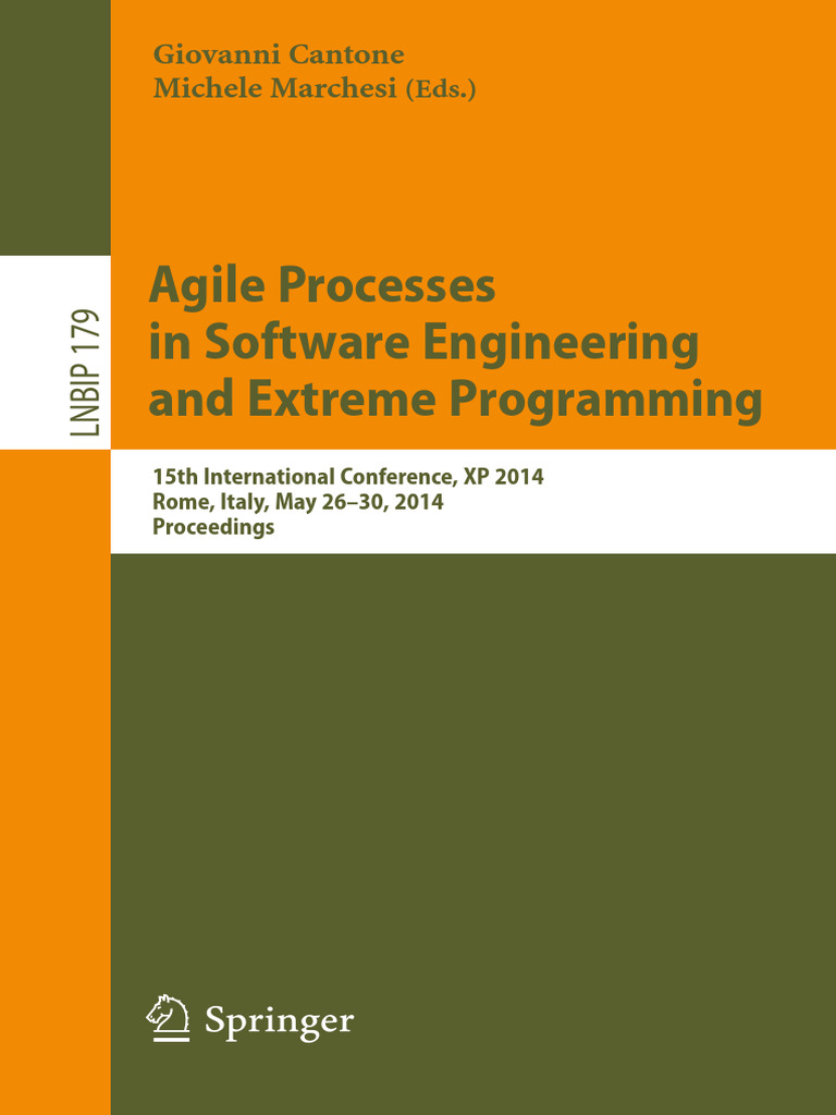 Book - Agile Processes in Software Engine | PDF | Agile Software Development | Software Engineering