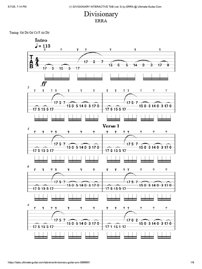 DIVISIONARY INTERACTIVE TAB by ERRA | PDF