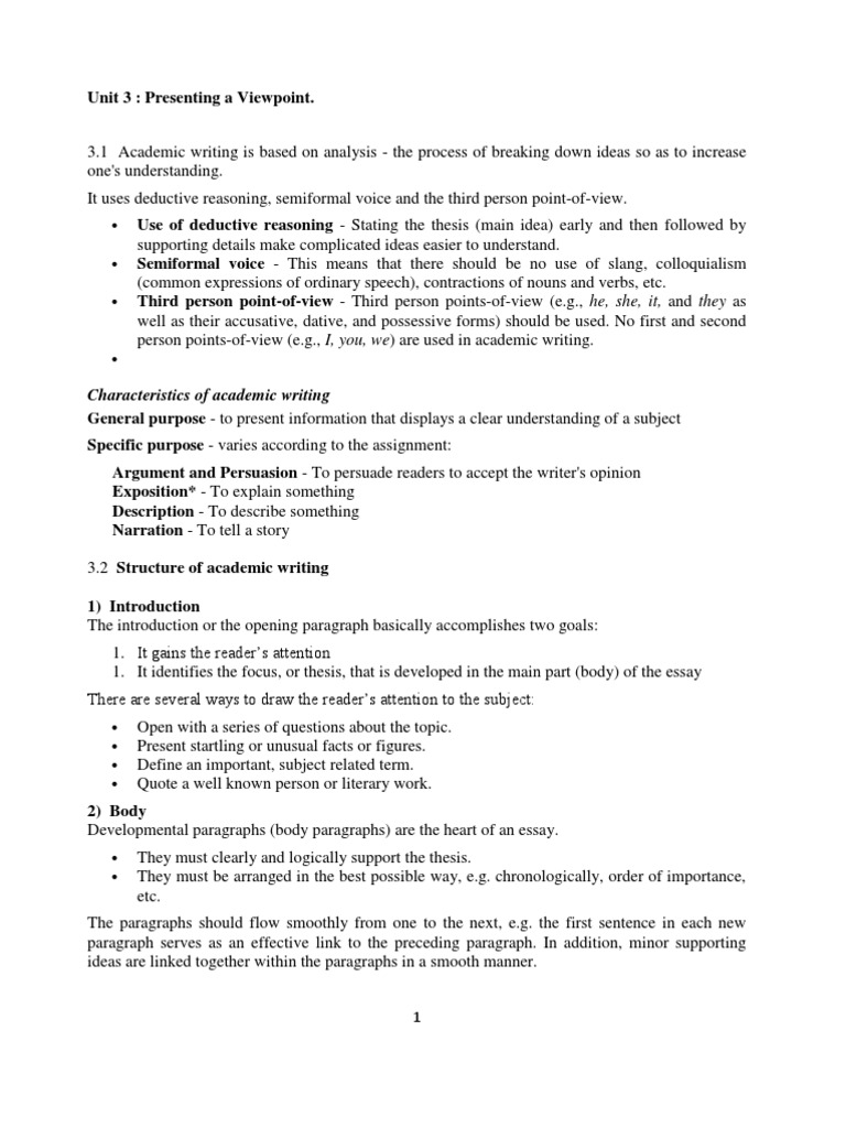 Academic Writing: Structure & Process | PDF | Benazir Bhutto | Narration