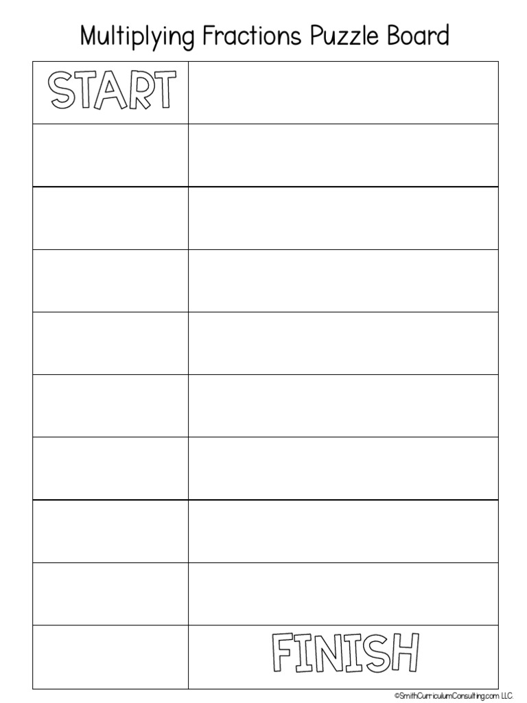 4 Multiplying Fractions Start To Finish | PDF