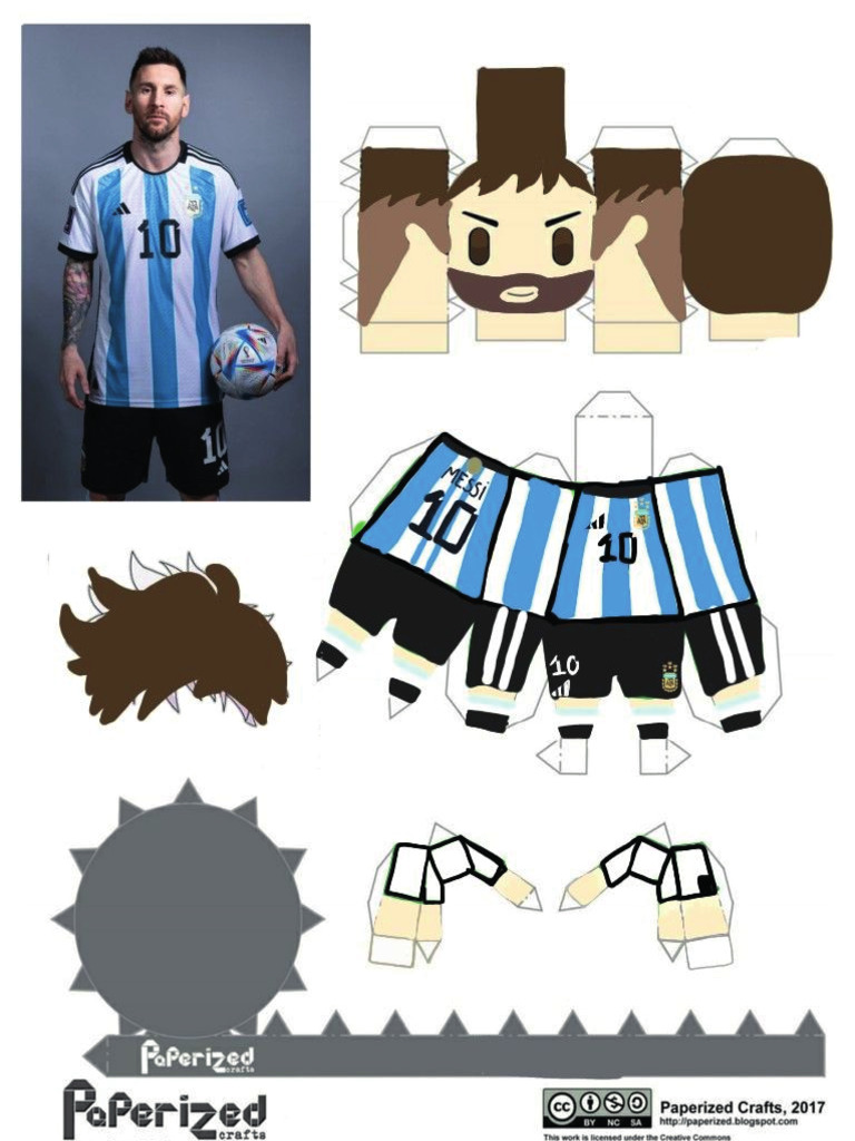 Messi Papercraft | PDF
