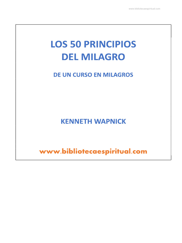 50 Principios | PDF