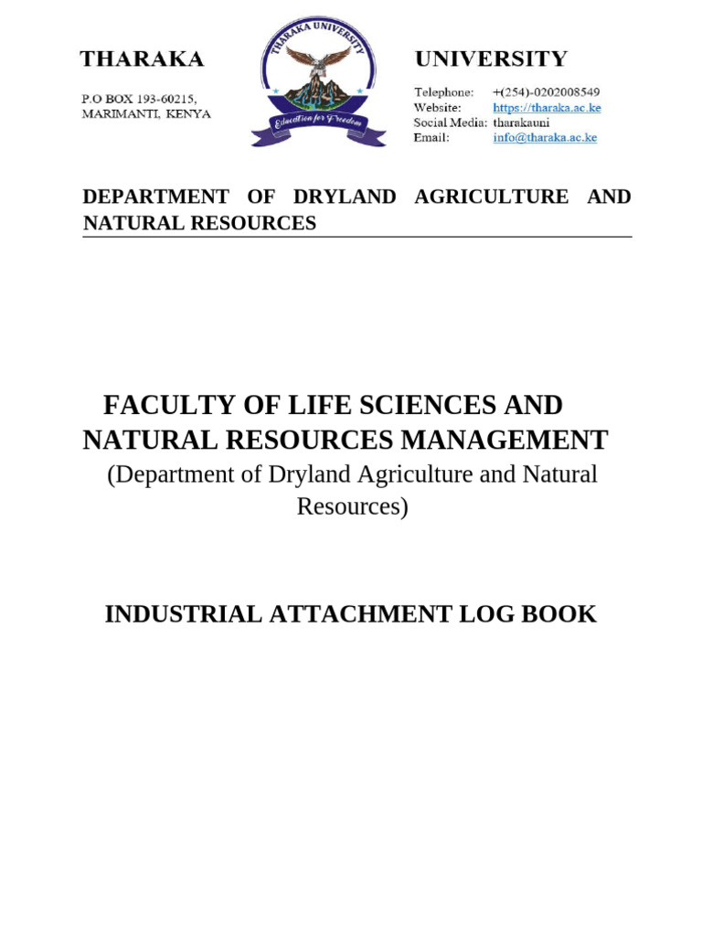SHTT Industrial Attachment Log Book | PDF
