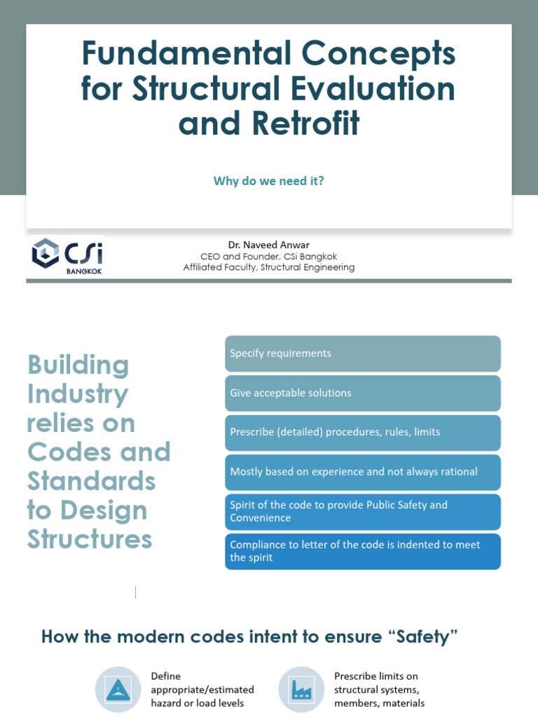 Dr. Naveed - Fundamentals Concepts For Retrofitting | PDF | Building Engineering | Mechanical ...