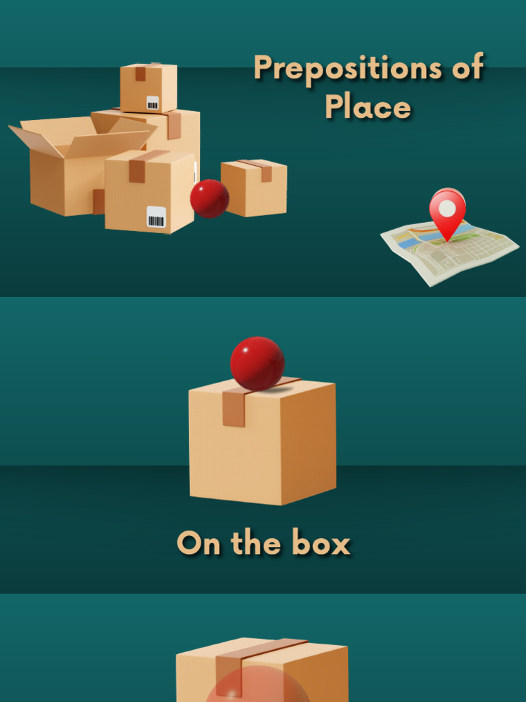Prepositions of Place | PDF