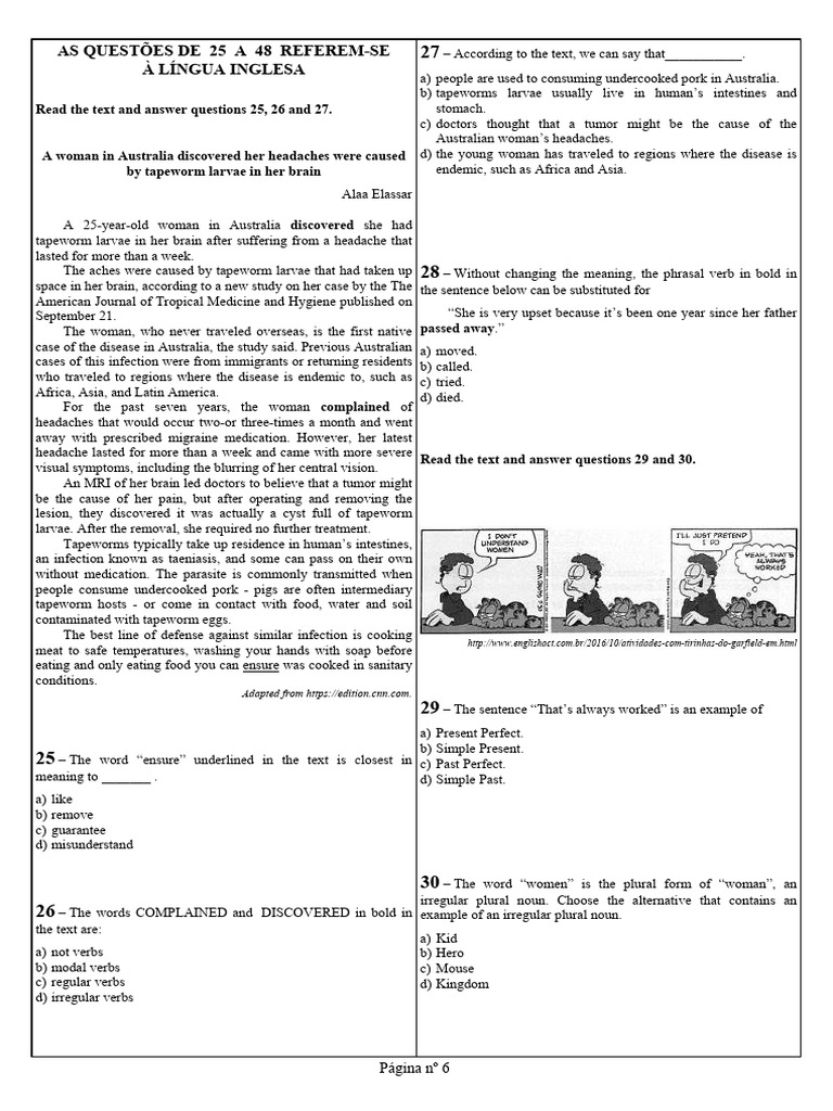 Provas Anteriores Eear | PDF