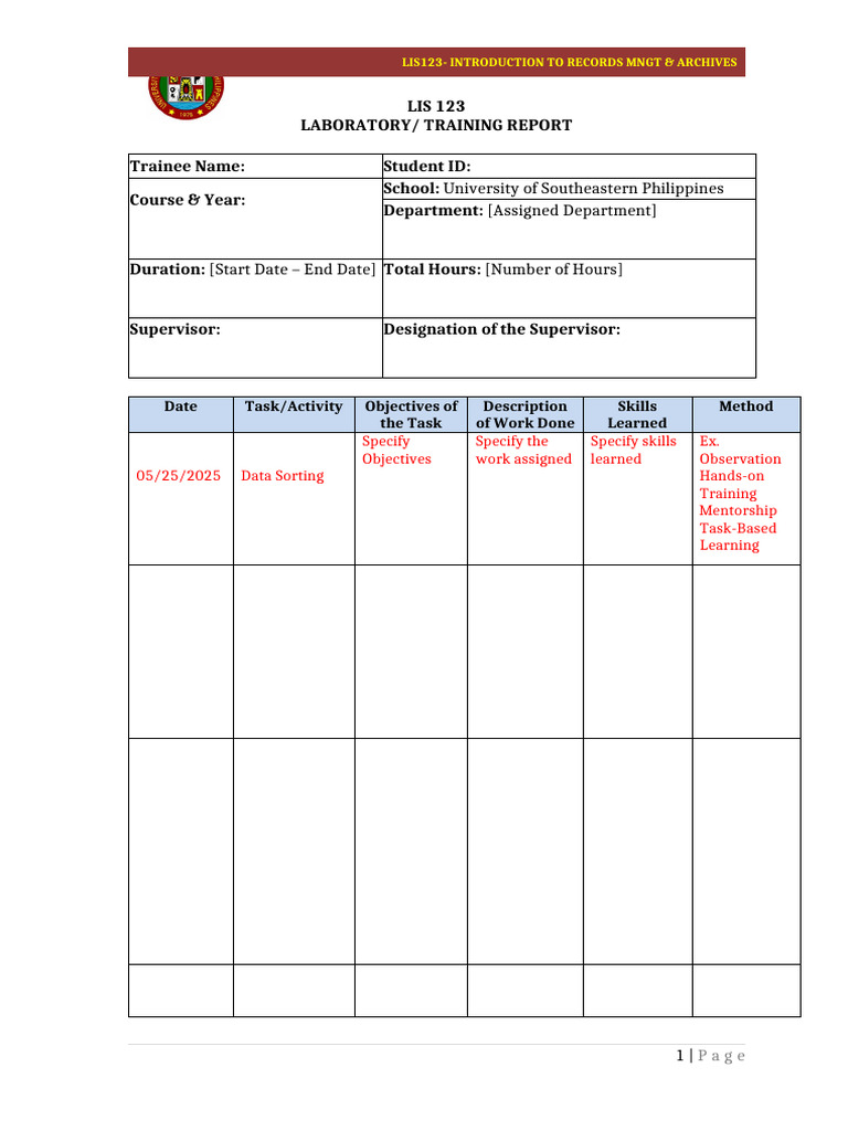 Laboratory Report | PDF