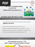 Ley 1152 SUS Bolivia Actualizado | PDF | Hospital | Ministerio (Departamento de Gobierno)