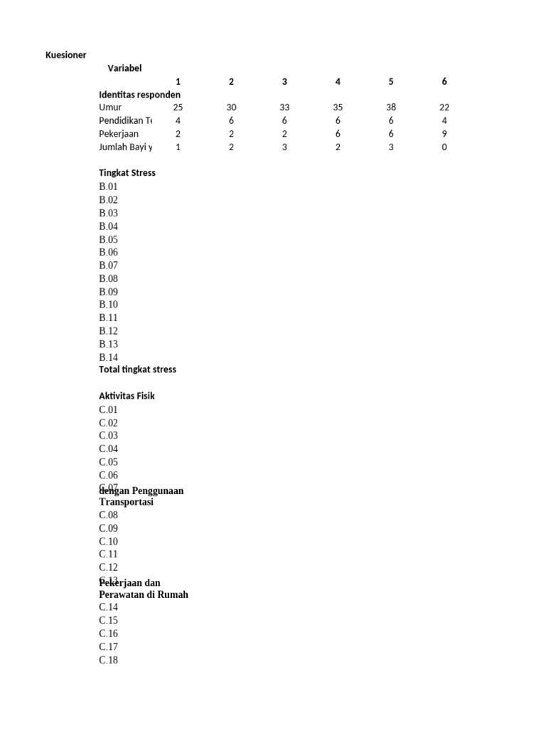 Hasil Data Skripsi | PDF