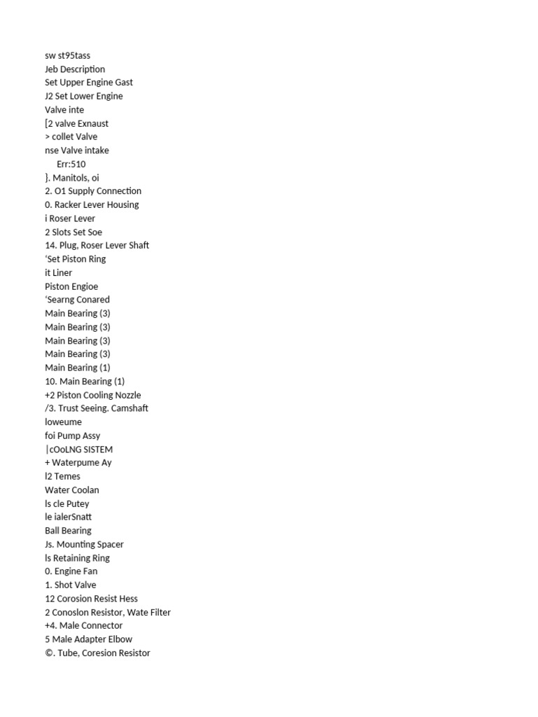 Overhaul Engine Cummins NTA 855 G4 | PDF