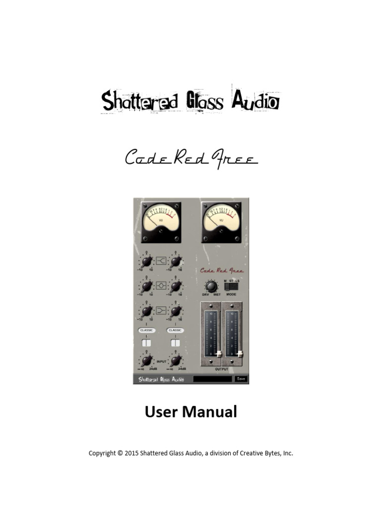 Code Red Free User Manual Guide | PDF | Equalization (Audio ...