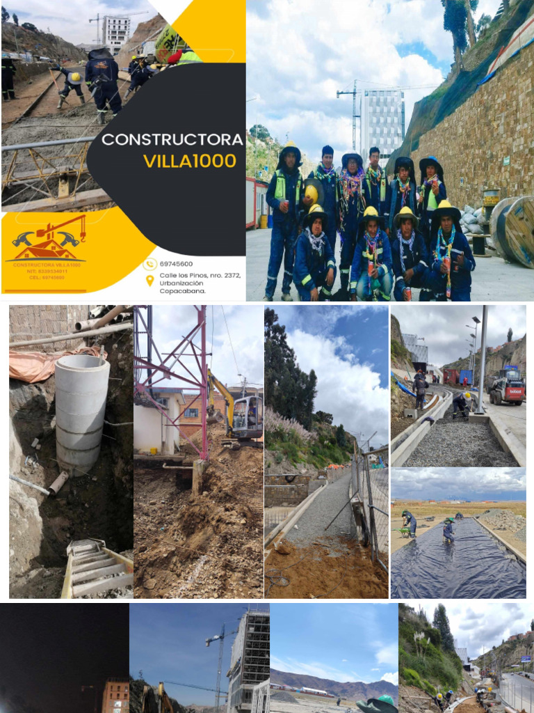 Fotos de Obra - Constructora Villamil | PDF