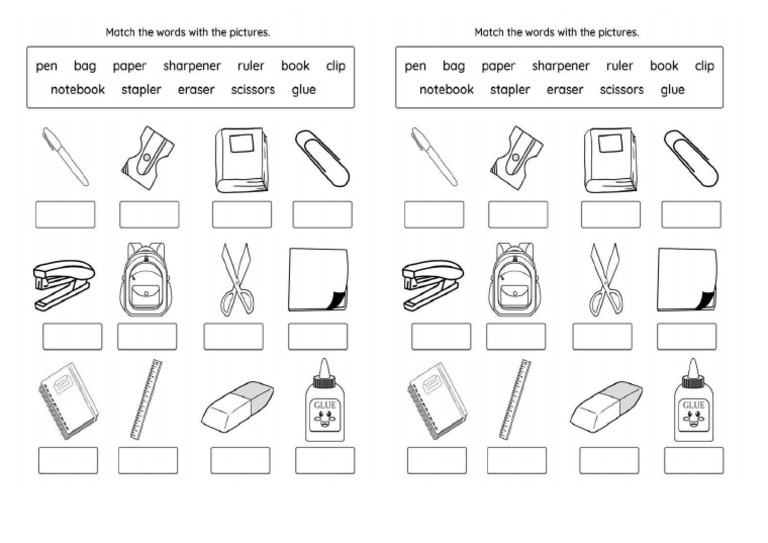 School Objects 3º Ano | PDF