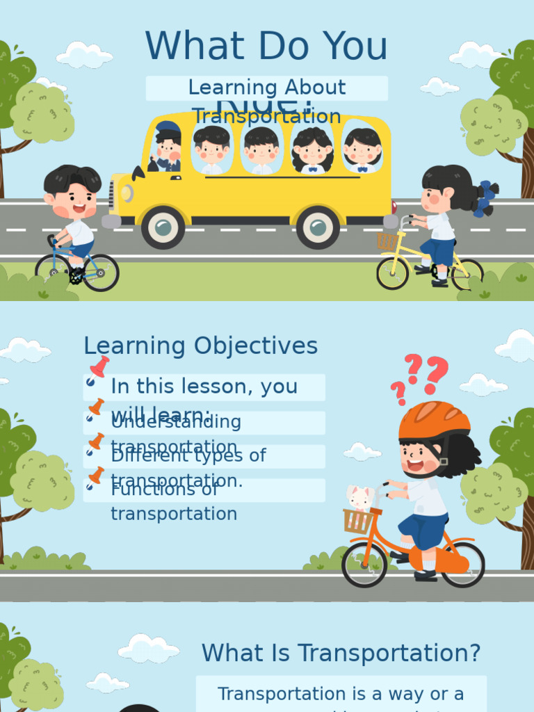 Understanding Types of Transportation | PDF