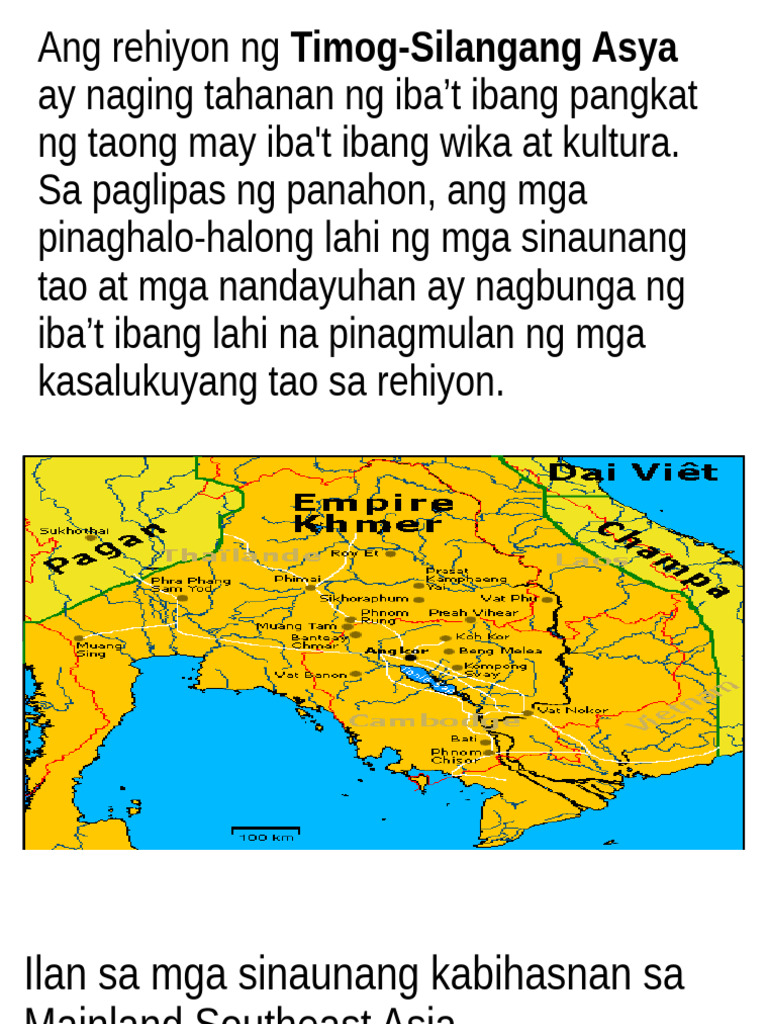 Ang Rehiyon NG Timog-Silangang Asya Ay Naging Tahanan | PDF