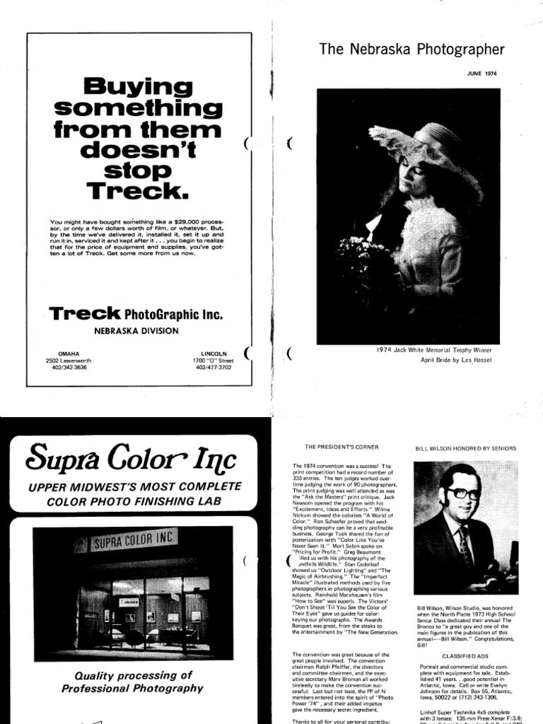 The Nebraska Photographer June 1974... | PDF