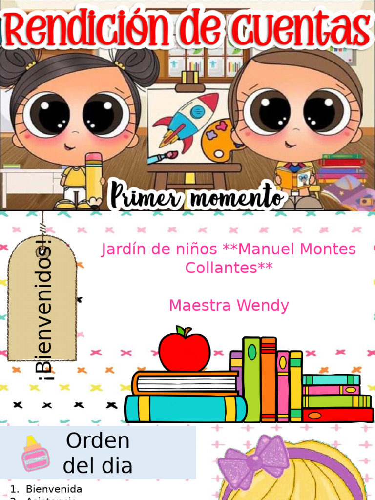 Rendición de Cuentas Primer Momento - 1 | PDF