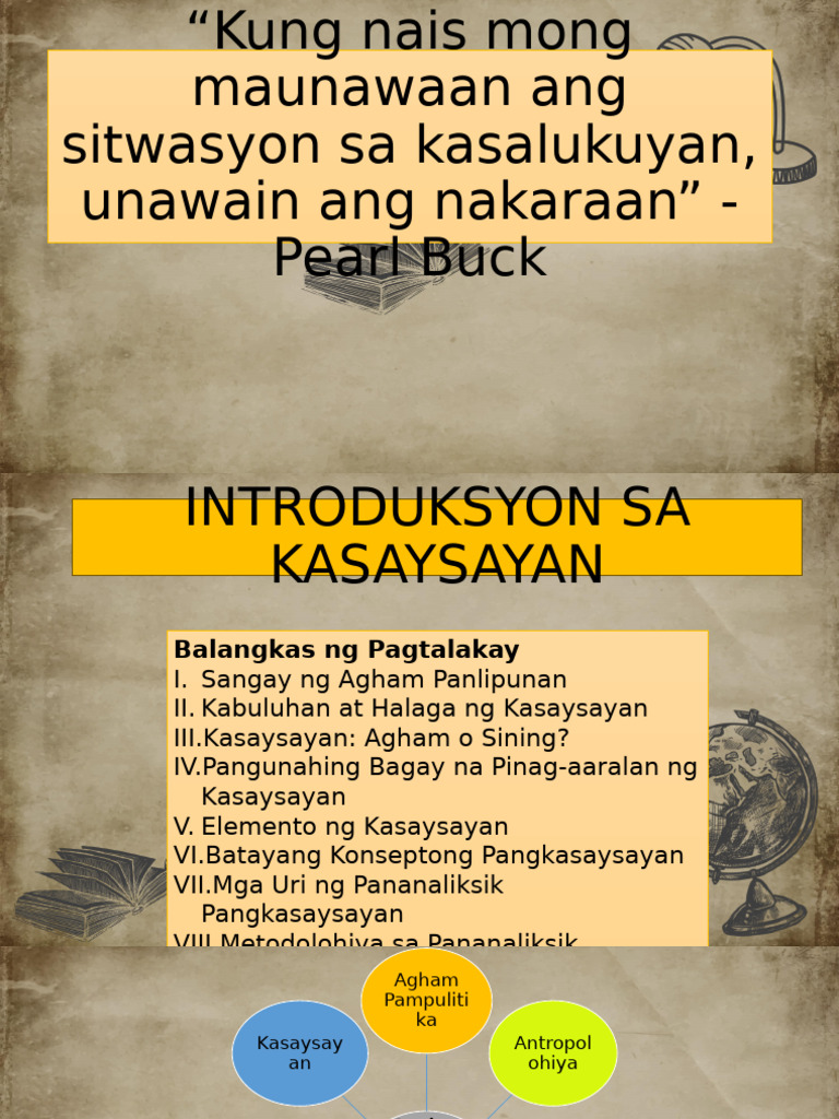Pag Aaral Sa Kasaysayan | PDF