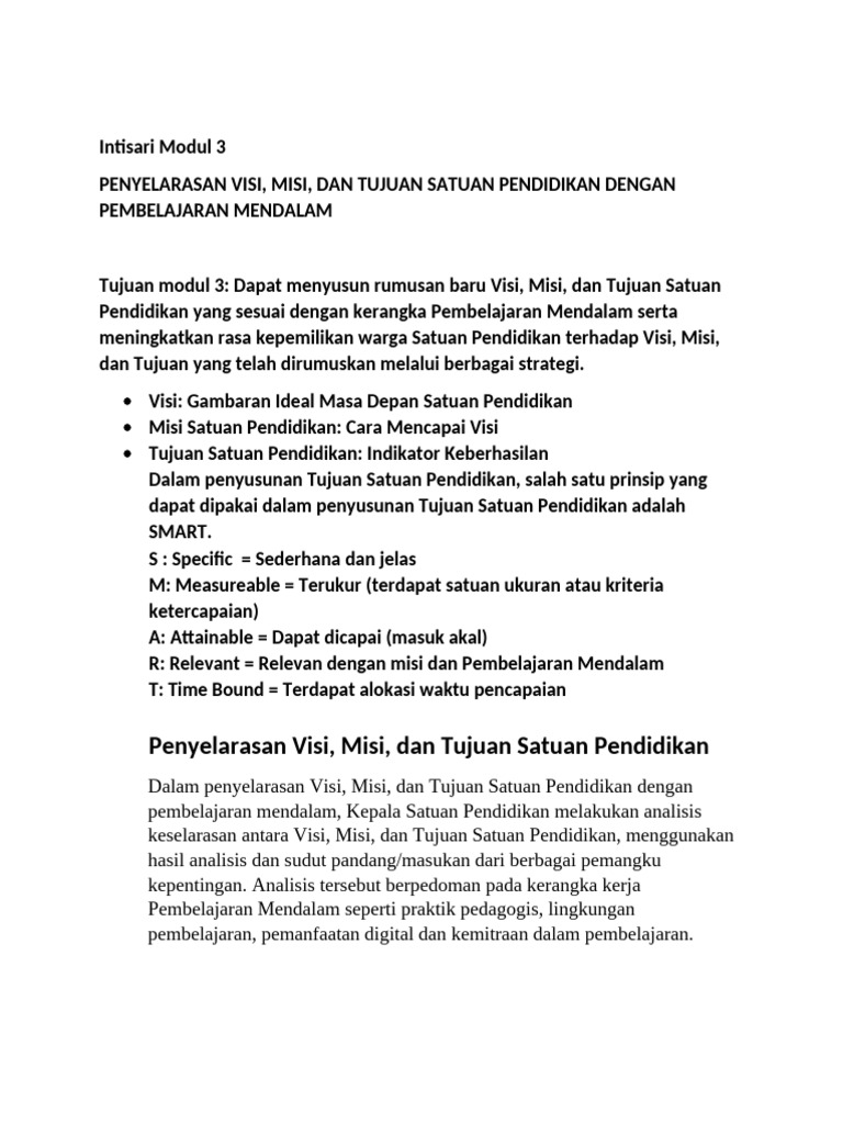 Rangkuman Modul 3 | PDF