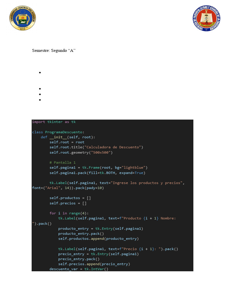 Tarea Programacion 3 | PDF | Informática | Aprendizaje