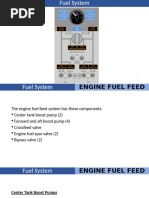 Boeing 737-800 Fuel System Overview | PDF | Pump | Engines