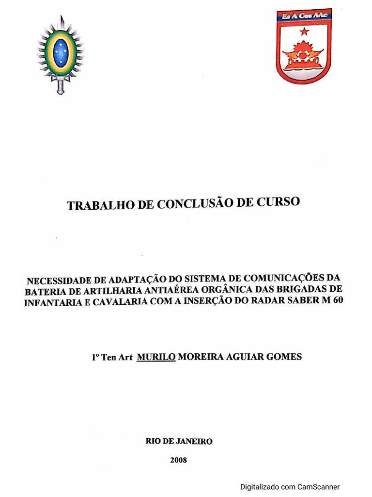 TCC Ten Murilo Moreira Aguiar Gomes 2008 | PDF