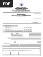 BUCET Application Form New PDF | PDF | Mail | Zip Code