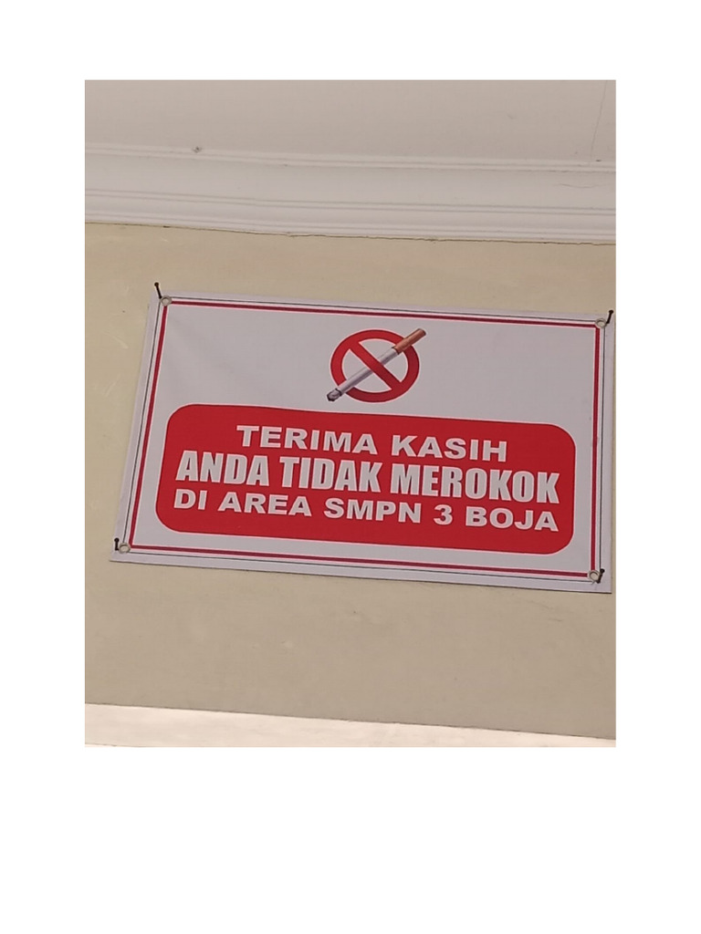 Larangan Merokok | PDF