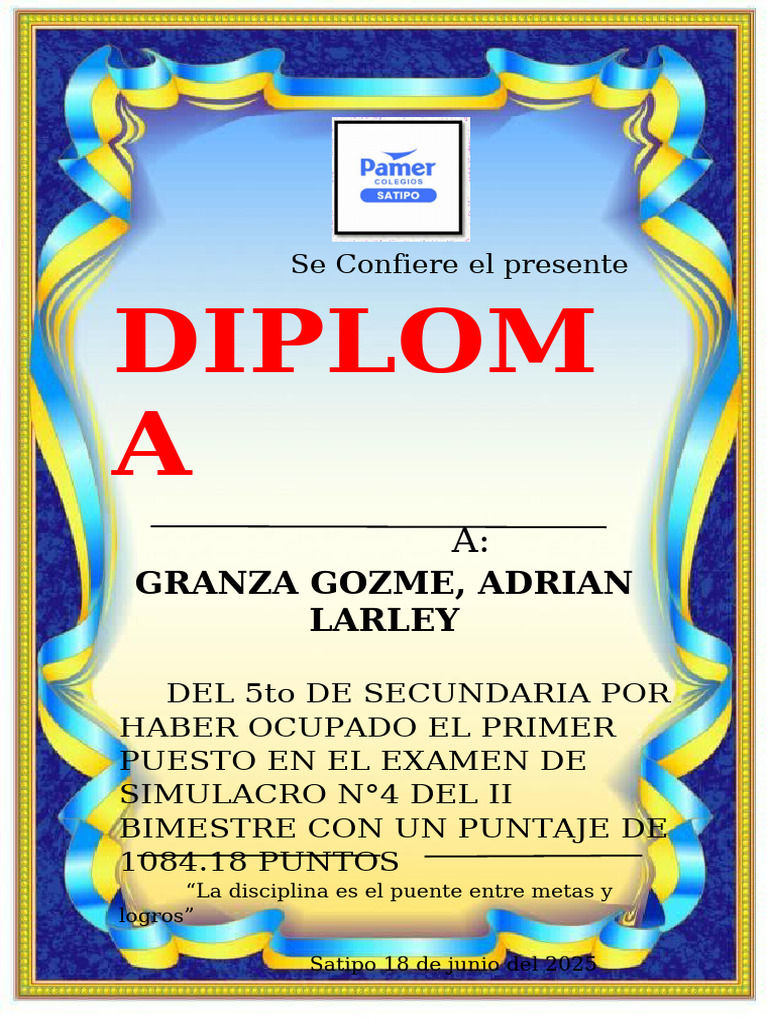 Diplomas 1 | PDF