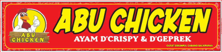 Abu Chicken Martapura Spanduk & Albatros A | PDF
