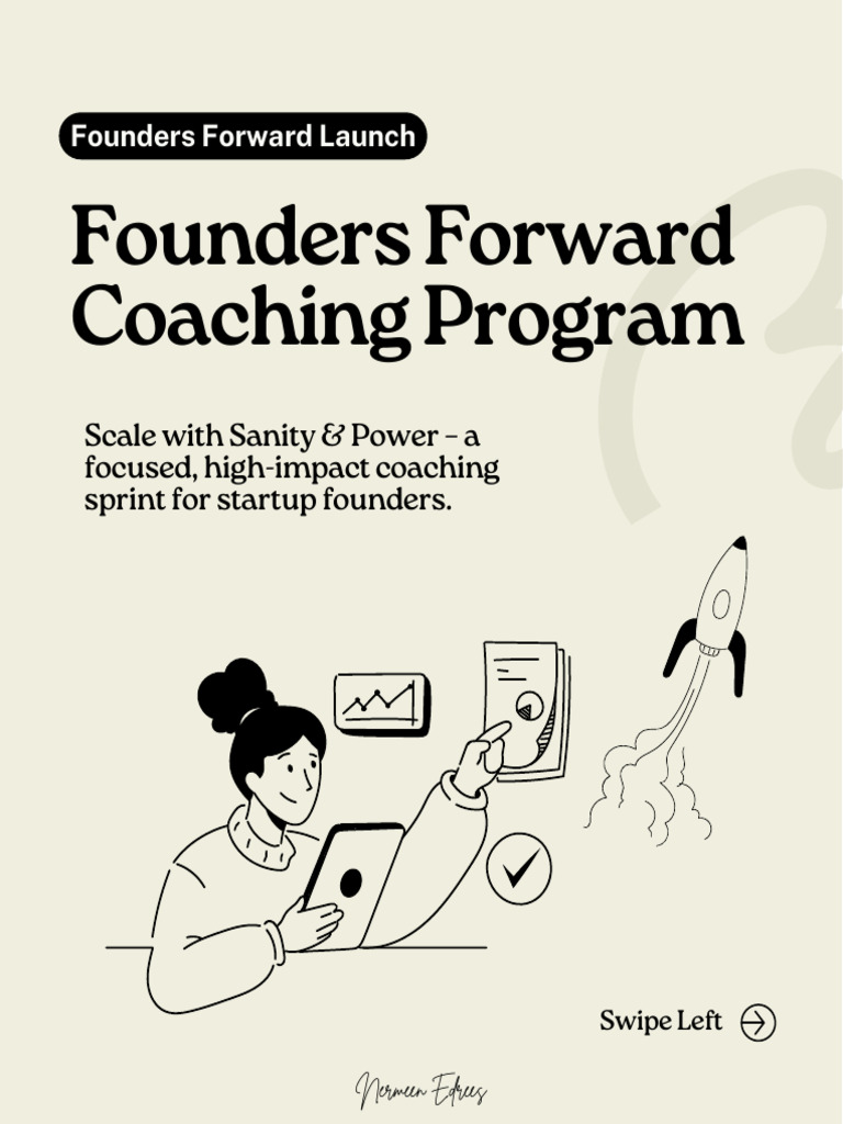 Founders Forward Coaching Program | PDF