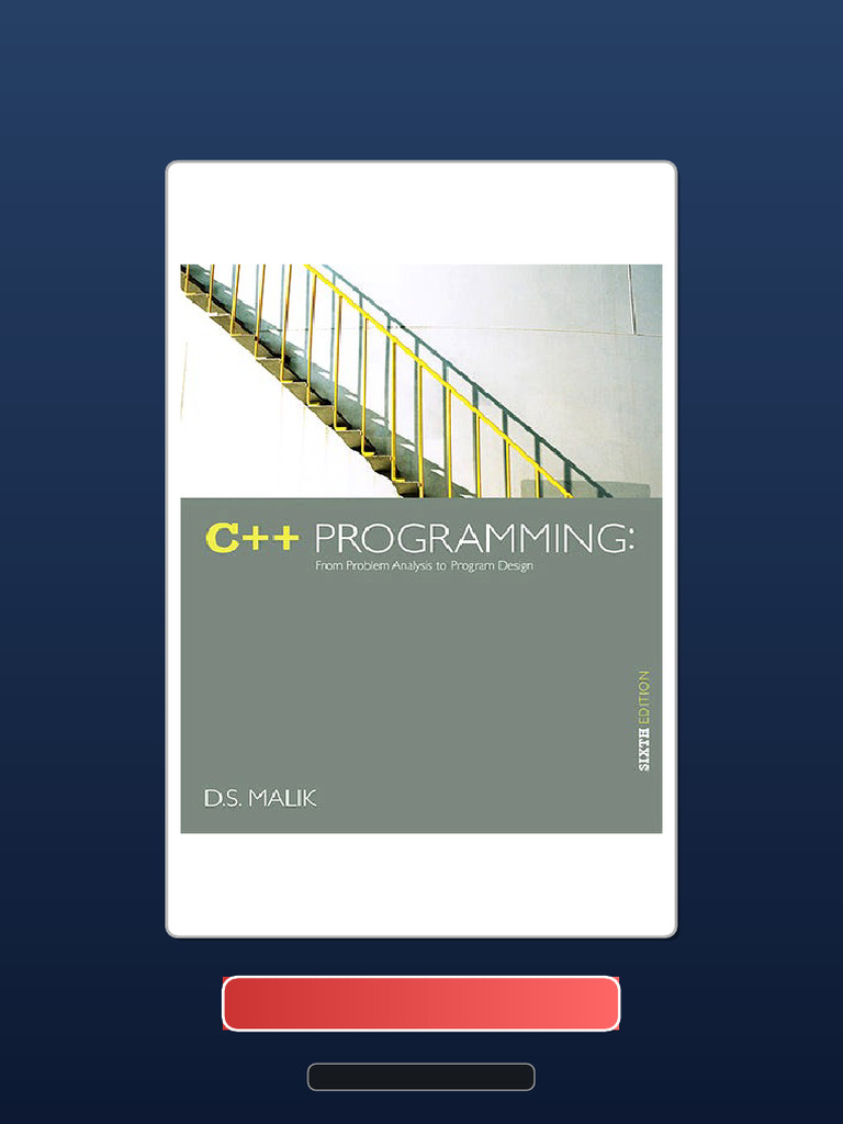 C Programming From Problem Analysis To Program Design 6th Edition DS ...