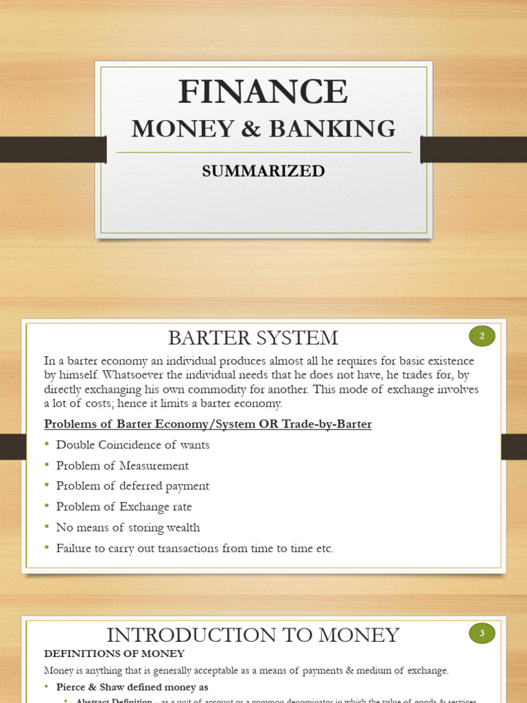 Understanding Money and Barter Systems | PDF | Fiscal Policy | Demand ...